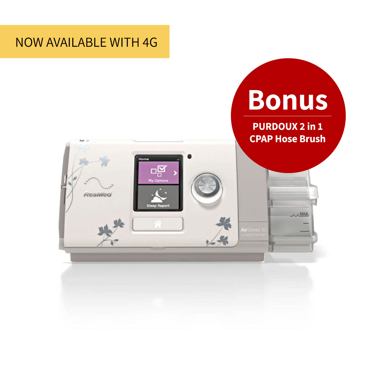 ResMed AirSense 10 AutoSet for Her 4G with Built-in Wireless ...