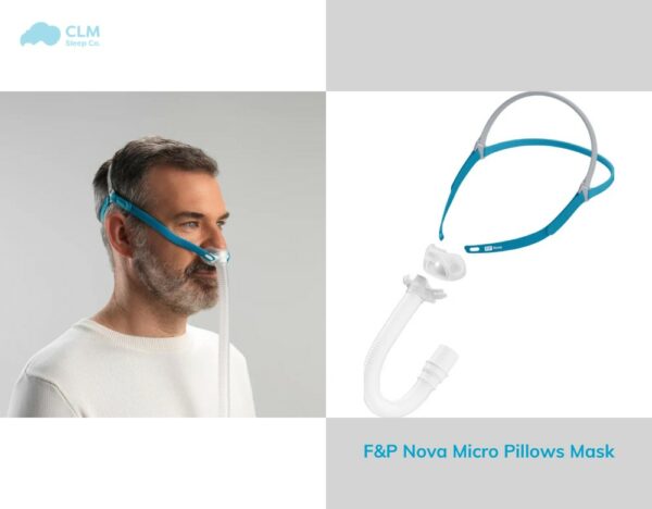 F&P Nova Micro Pillows Mask FitPack - CLM Sleep Co.