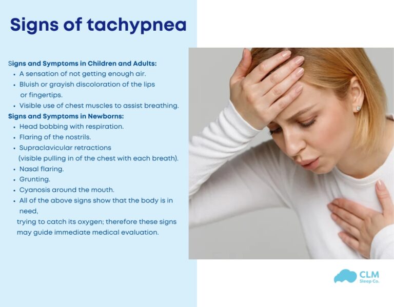 Tachypnea: Symptoms, Causes and Treatment - CLM Sleep