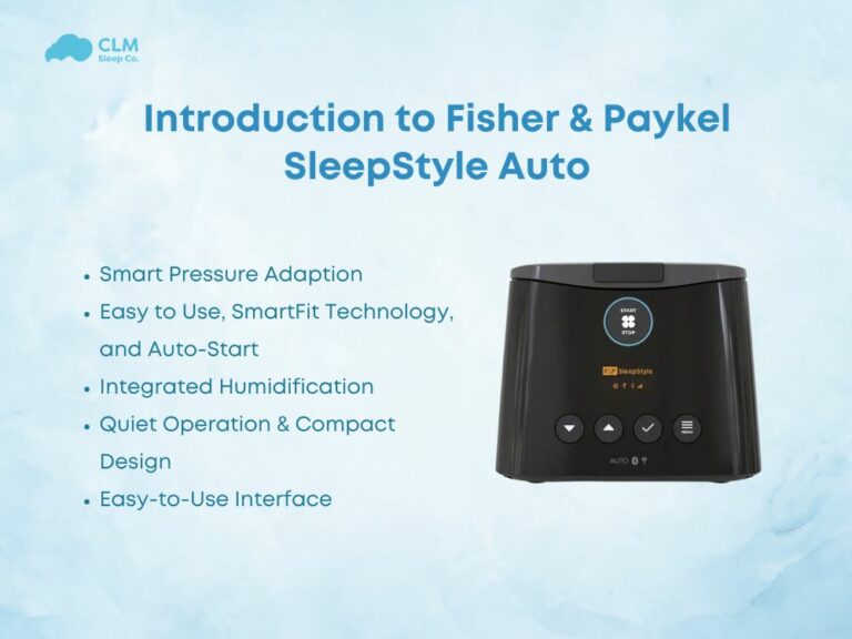 Fisher & Paykel Sleepstyle Auto review | CLM Sleep