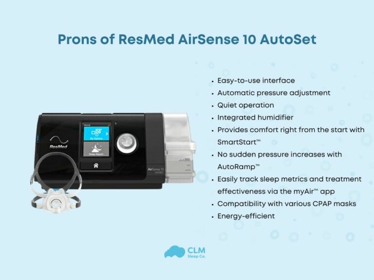 Resmed Airsense 10 Autoset Review : Features, Pros & Cons