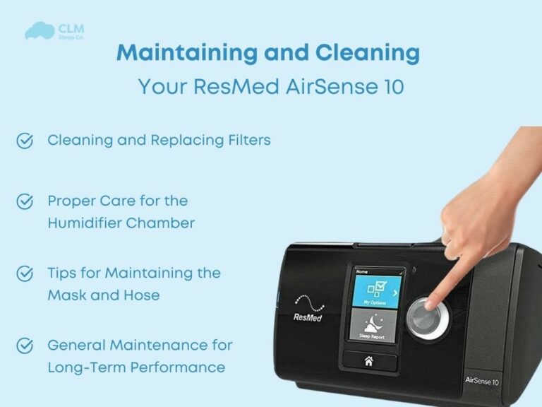 ResMed AirSense 10 User Guide – Setup, Features & Maintenance