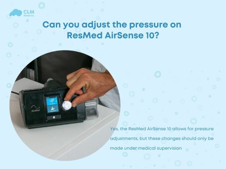 Step-by-Step Guide For Resmed Airsense 10 Adjust Pressure