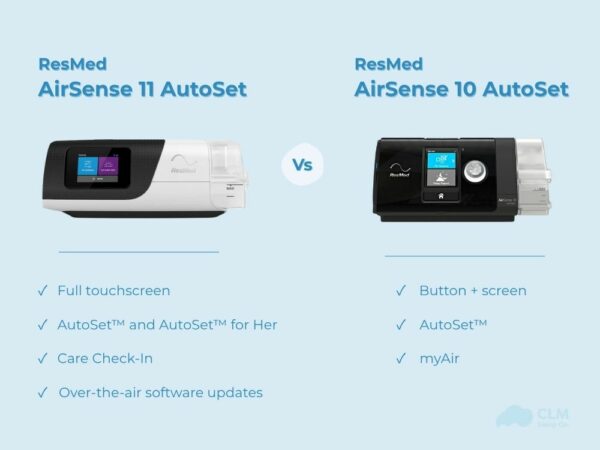 ResMed AirSense 10 vs 11: Which CPAP is Right for You?